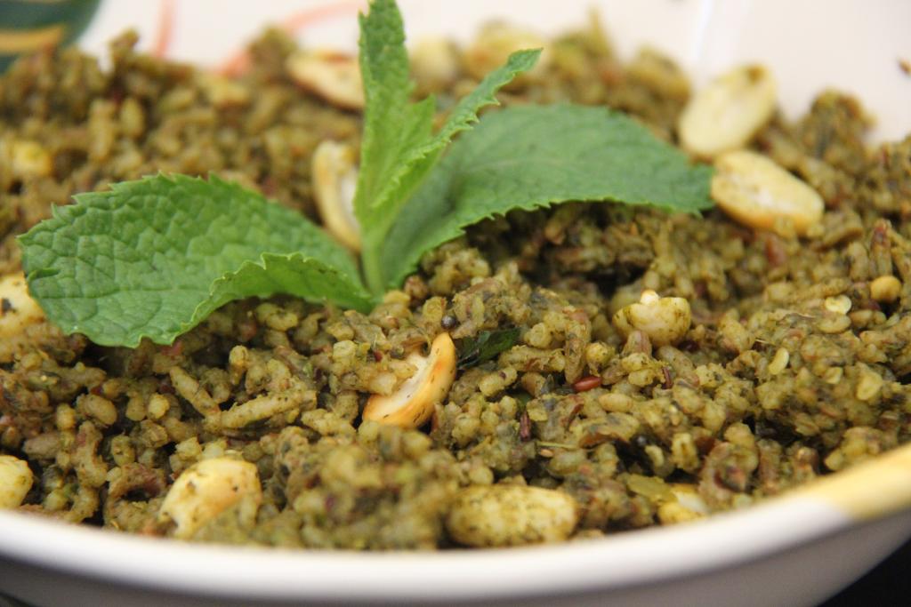 Gongura Pulihora Sorrel Leaves Tamarind Rice 