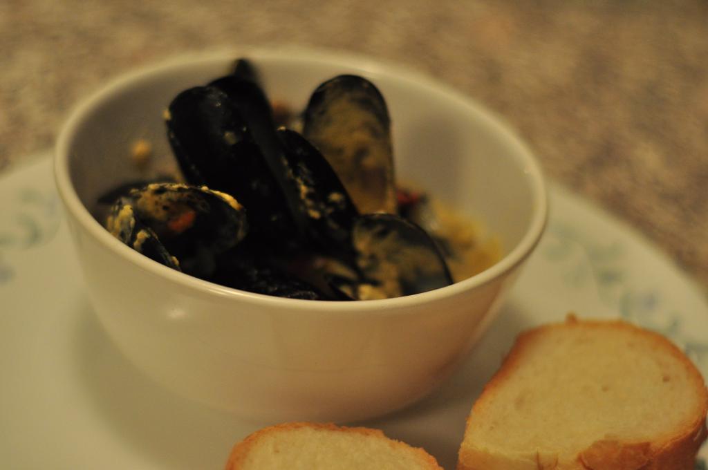 Curried Mussels