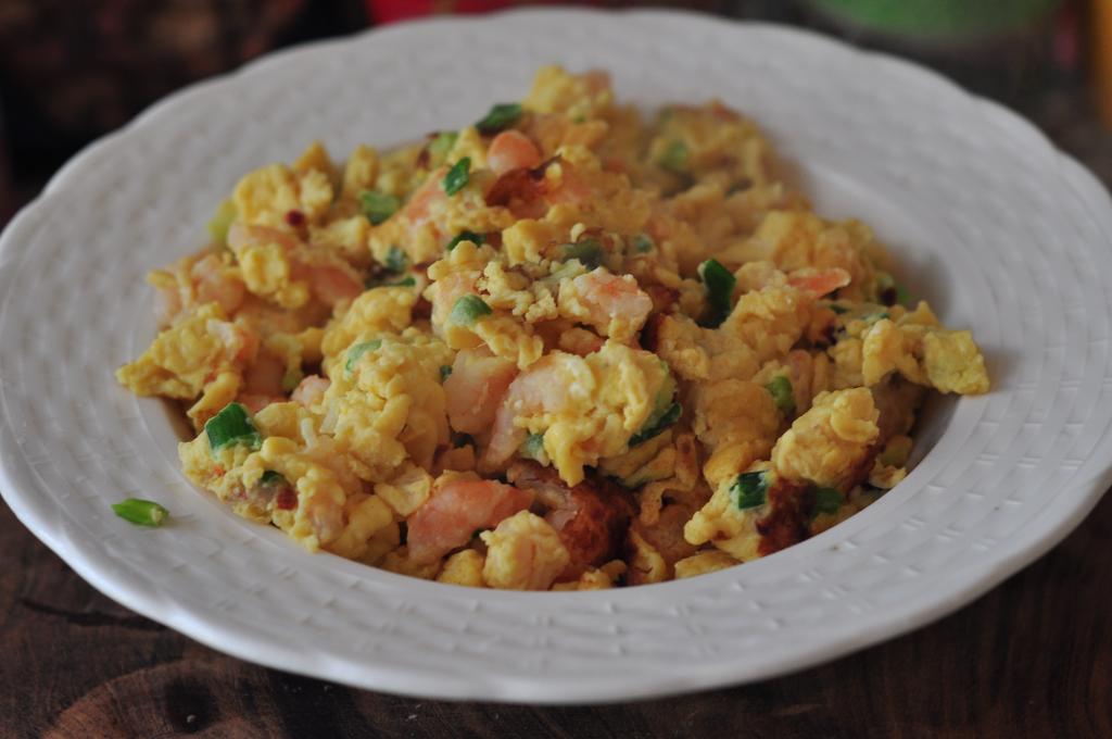 Scrambled Egg and Shrimp